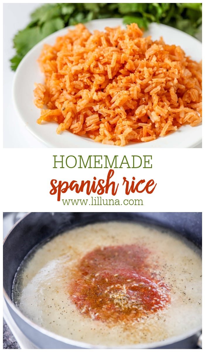 Restaurant-Style Spanish Rice Recipe (Mexican Rice) +VIDEO | Lil' Luna