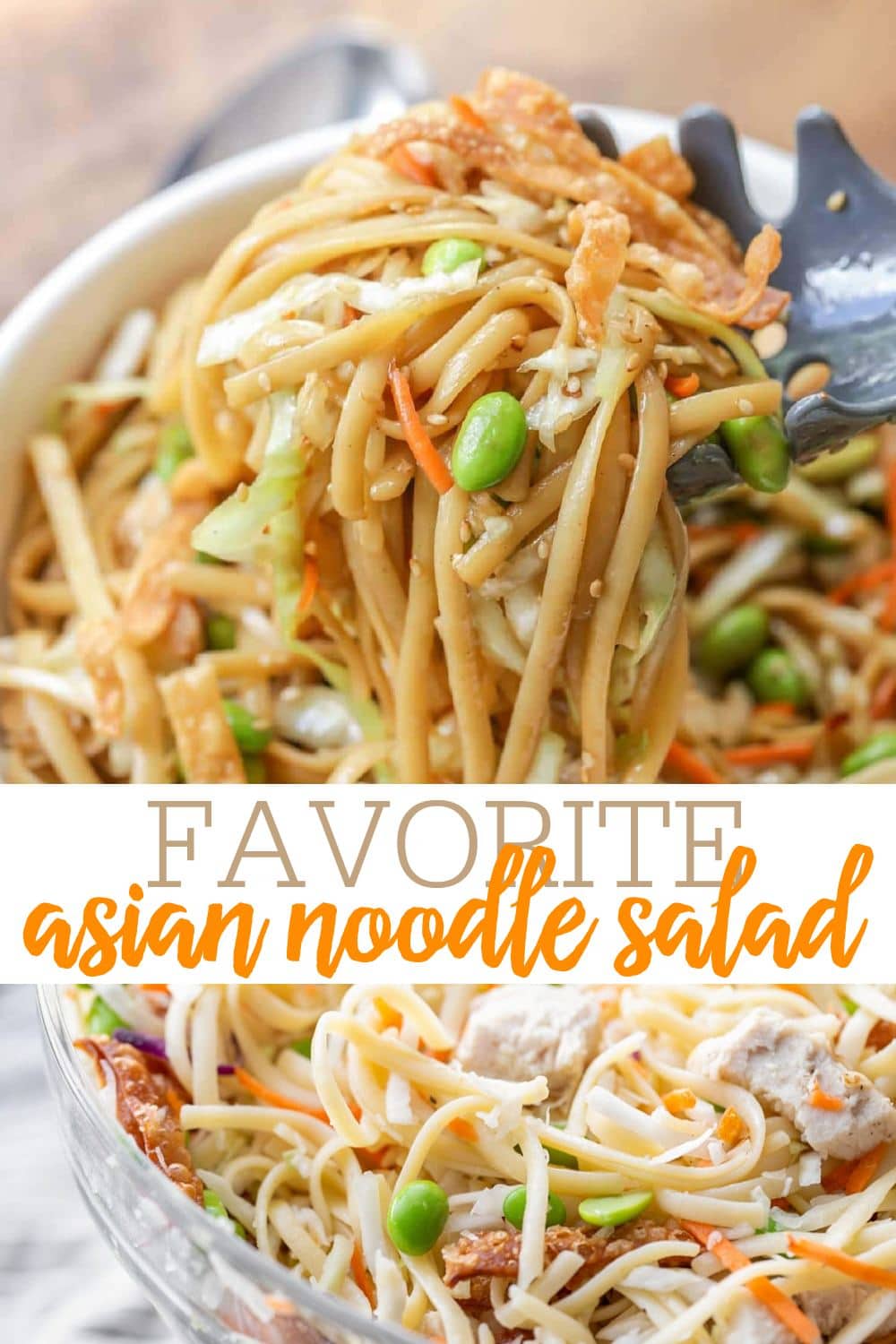 Asian Noodle Salad Recipe (+VIDEO) | Lil' Luna