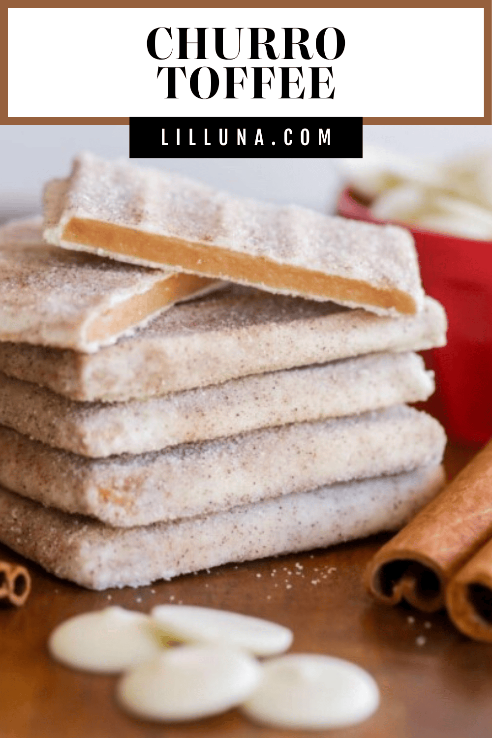 Churro Toffee Recipe {Disneyland Copycat} | Lil' Luna
