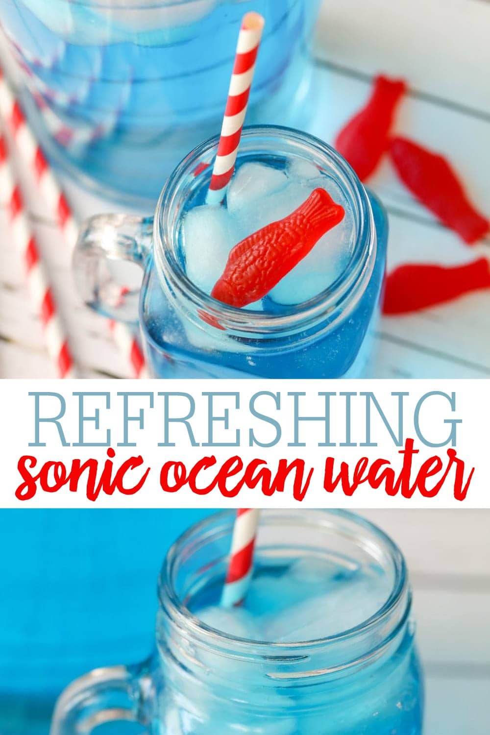 Sonic Ocean Water {Copycat Recipe} + VIDEO | Lil' Luna