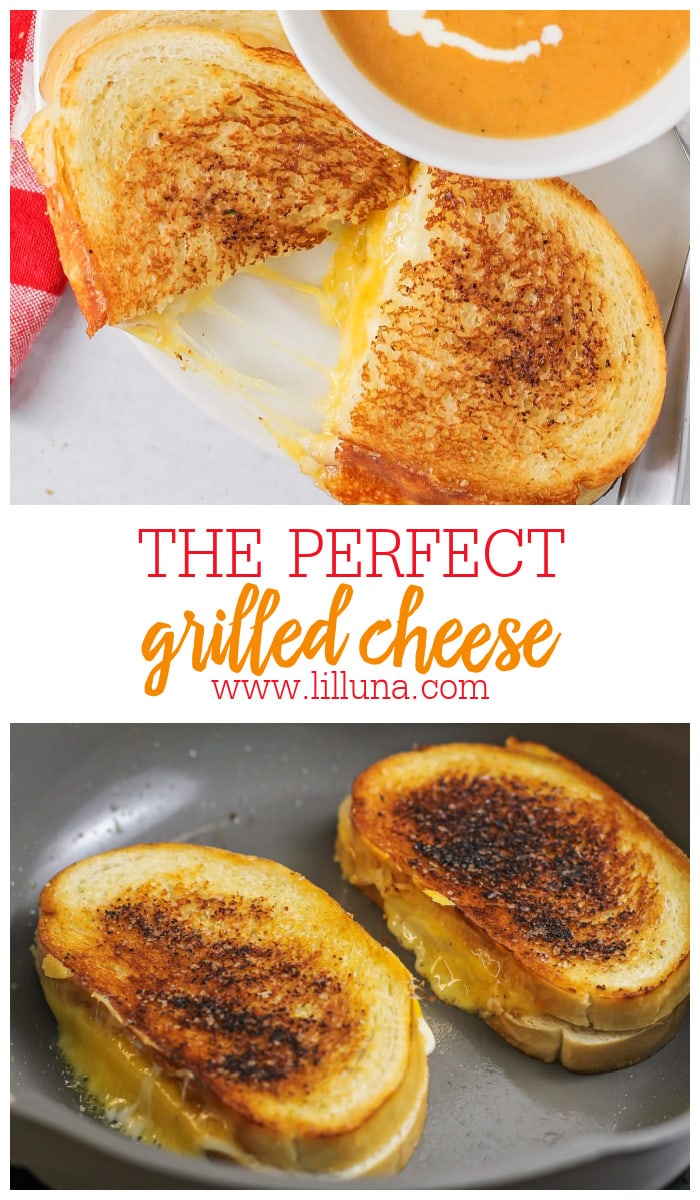 The BEST Grilled Cheese {Ready in Minutes!} | Lil' Luna