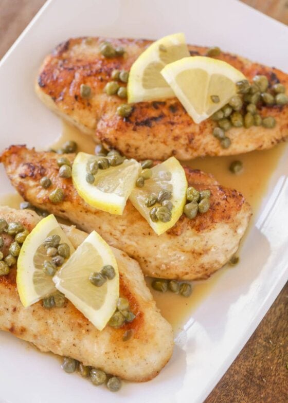 Easy Chicken Piccata Recipe | Lil' Luna