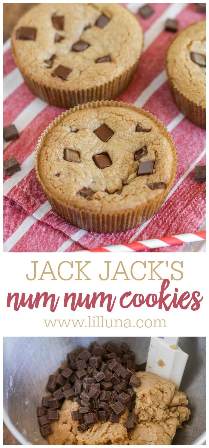 Jack Jack Num Num Cookie Recipe {Disney Copycat!} | Lil' Luna