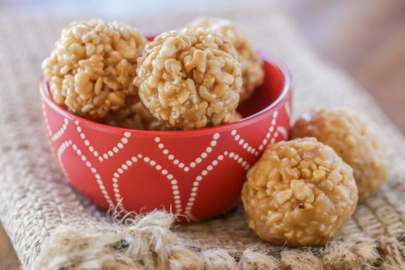 Rice Krispie Balls | Lil' Luna