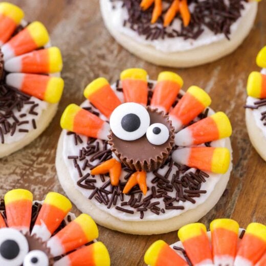 Thanksgiving Sugar Cookies {Easy + Fun} | Lil' Luna