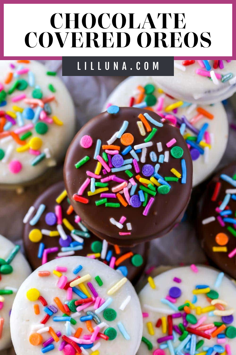 Chocolate Covered Oreos | Lil' Luna
