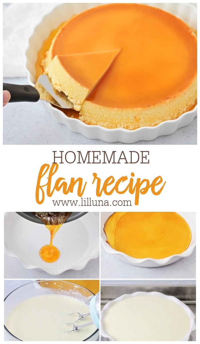 How to Make Flan {Easy Recipe} | Lil' Luna