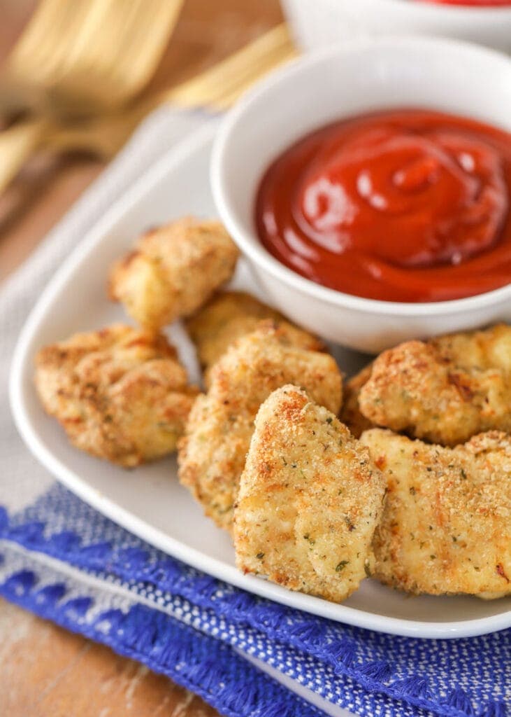 Baked Chicken Nuggets Recipe | Lil' Luna