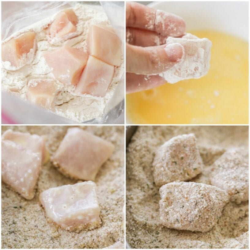 Homemade Chicken Nuggets Recipe {+VIDEO} | Lil' Luna