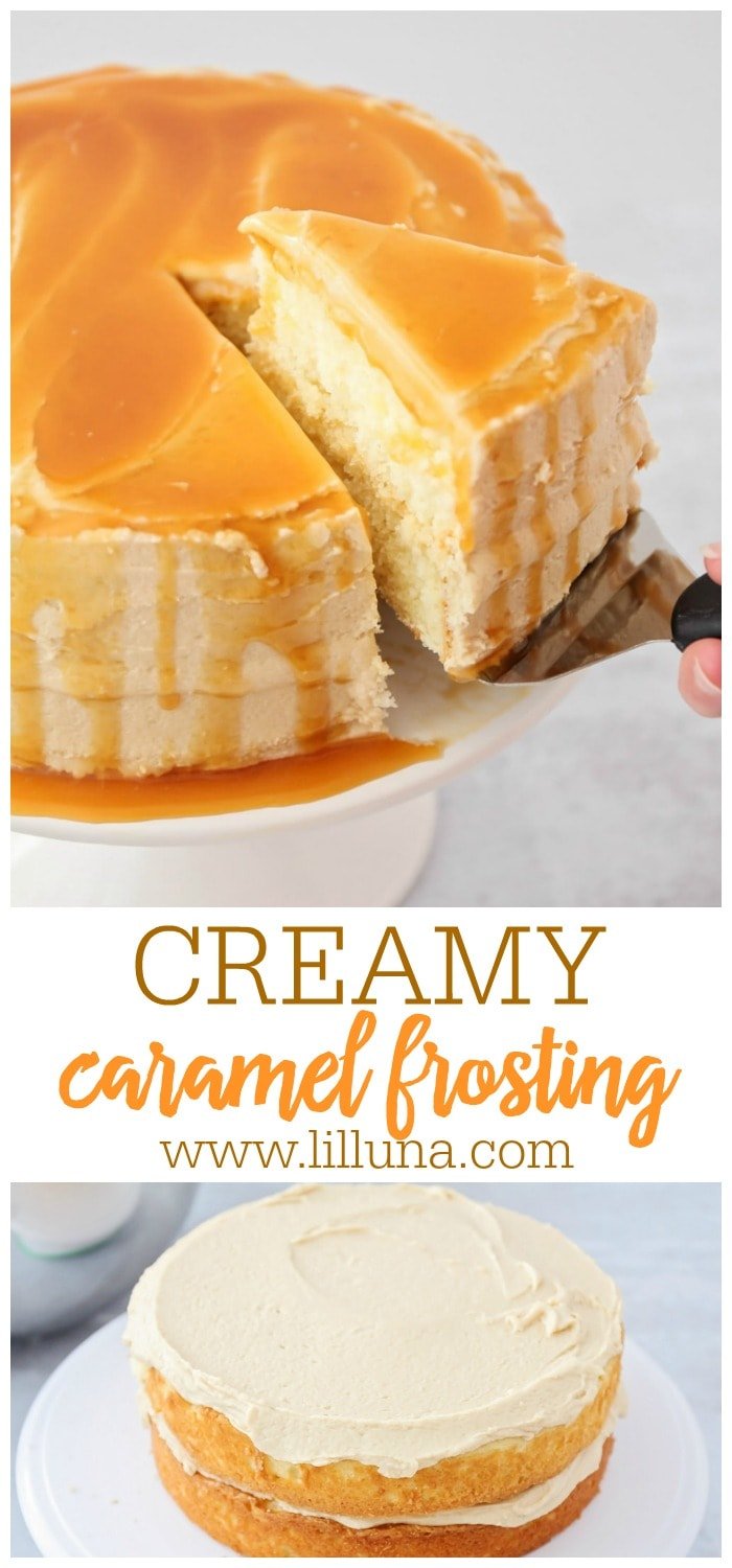 The BEST Caramel Frosting Recipe | Lil' Luna