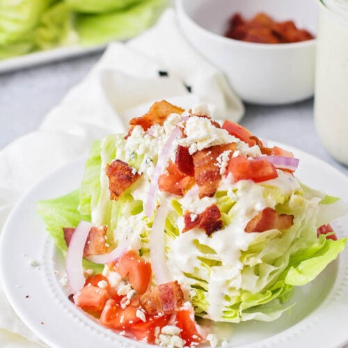 The BEST Wedge Salad {Ready in Minutes} | Lil'Luna
