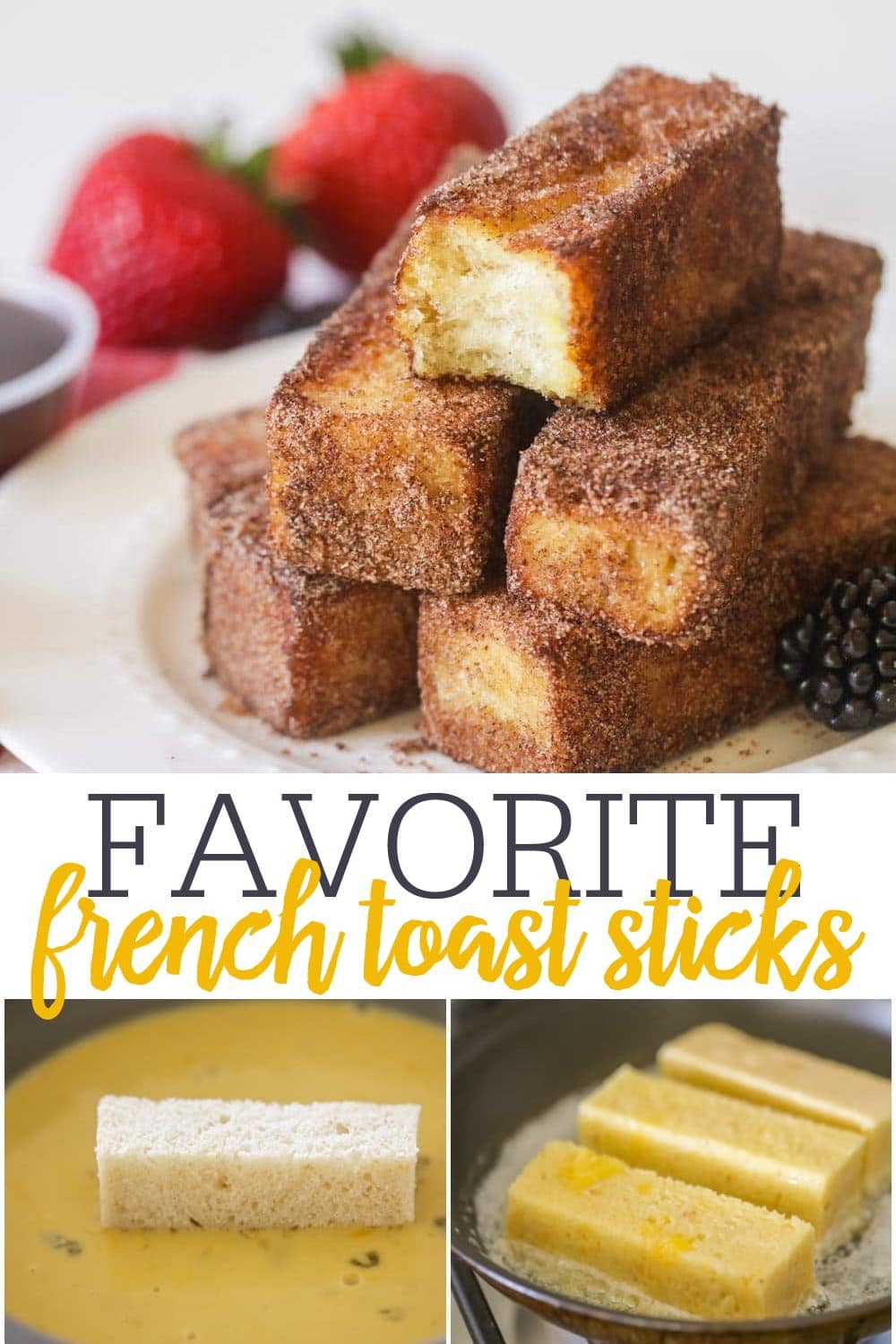 Homemade French Toast Sticks Recipe | Lil' Luna