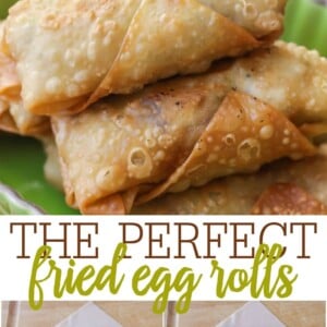 BEST Homemade Fried Egg Rolls {+ VIDEO} | Lil' Luna