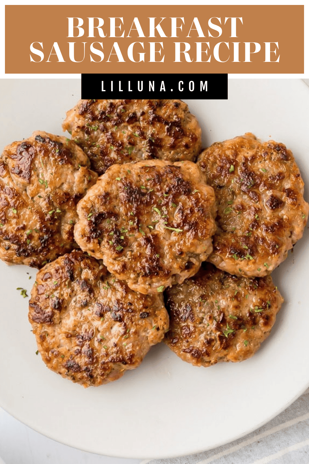 Breakfast Sausage Recipe | Lil' Luna