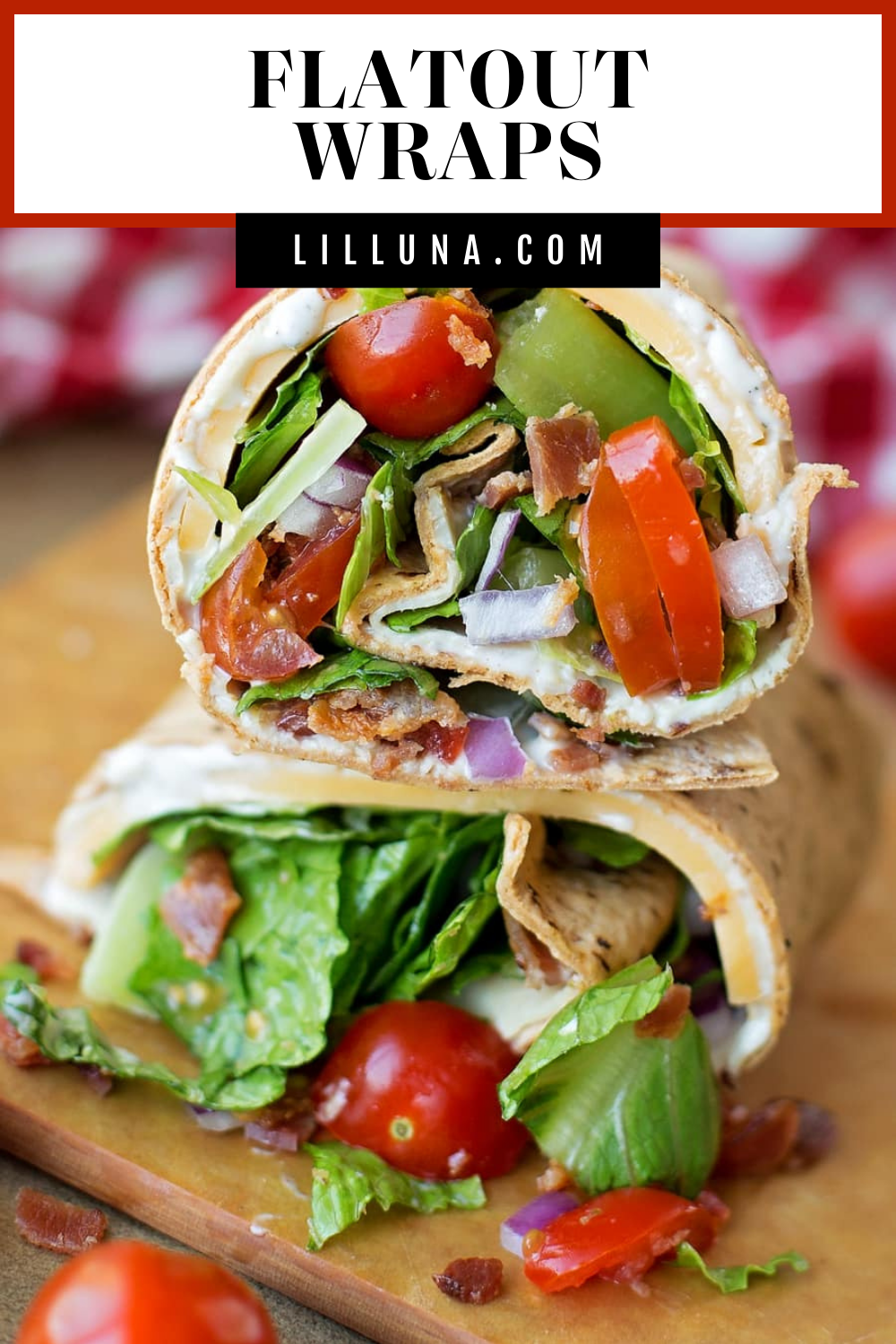 Flatout Wraps Recipe - Weight Watchers Approved! | Lil' Luna