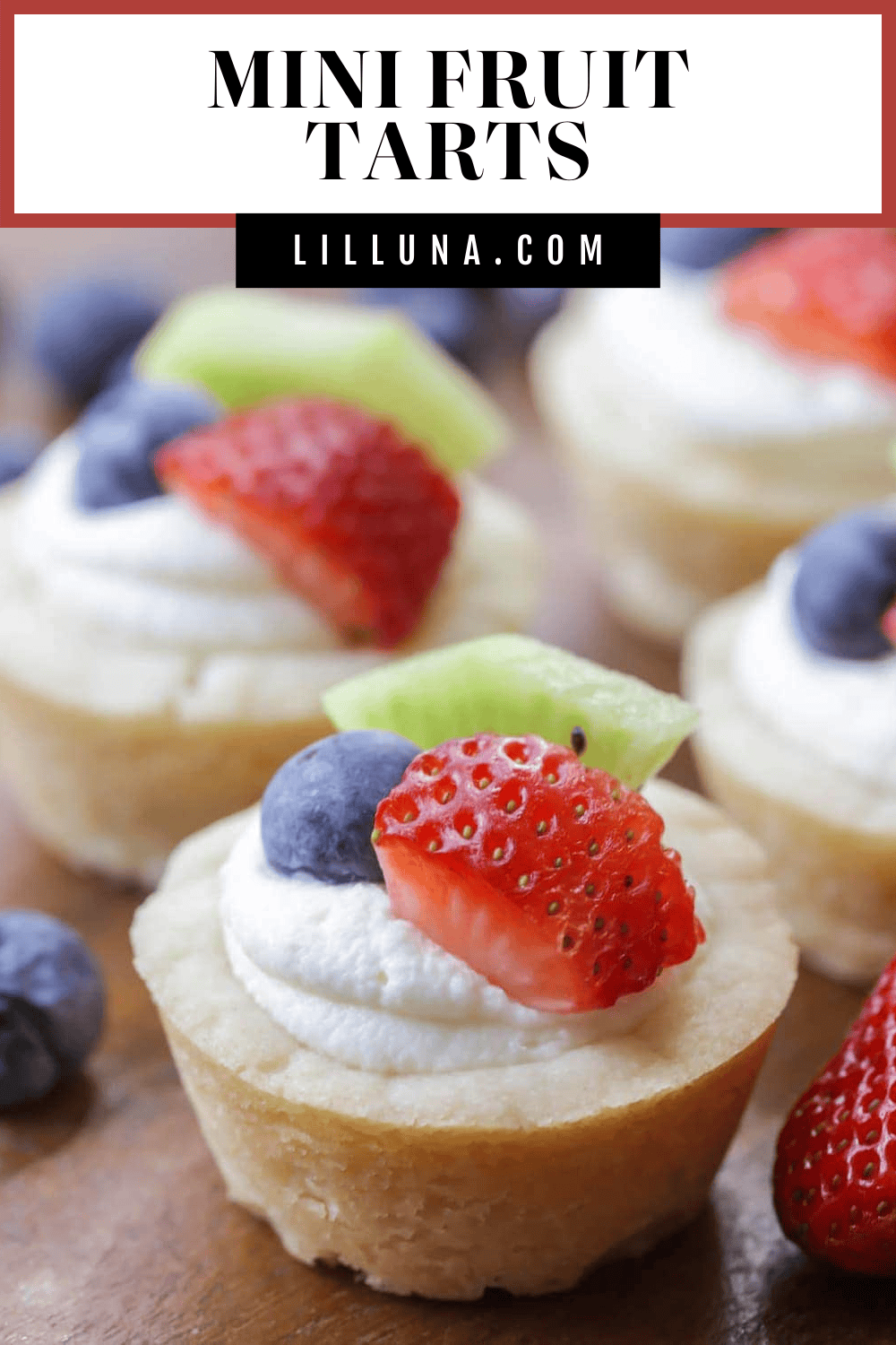 Easy Mini Fruit Tarts {30 Minute Dessert} | Lil' Luna