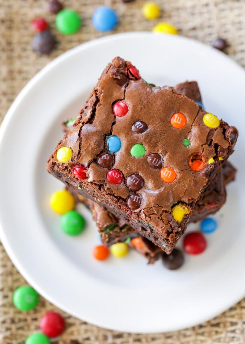 BEST Fudgy Brownies {From Scratch} | Lil' Luna
