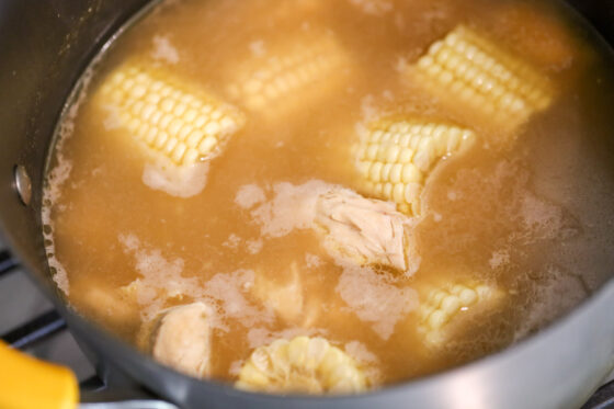 Caldo de Pollo {EASY Mexican Chicken Soup} | Lil' Luna