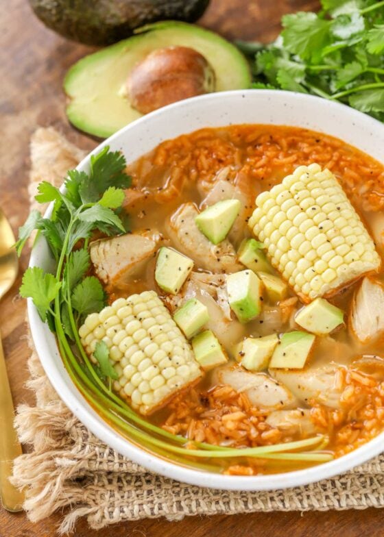 Caldo de Pollo {EASY Mexican Chicken Soup} | Lil' Luna