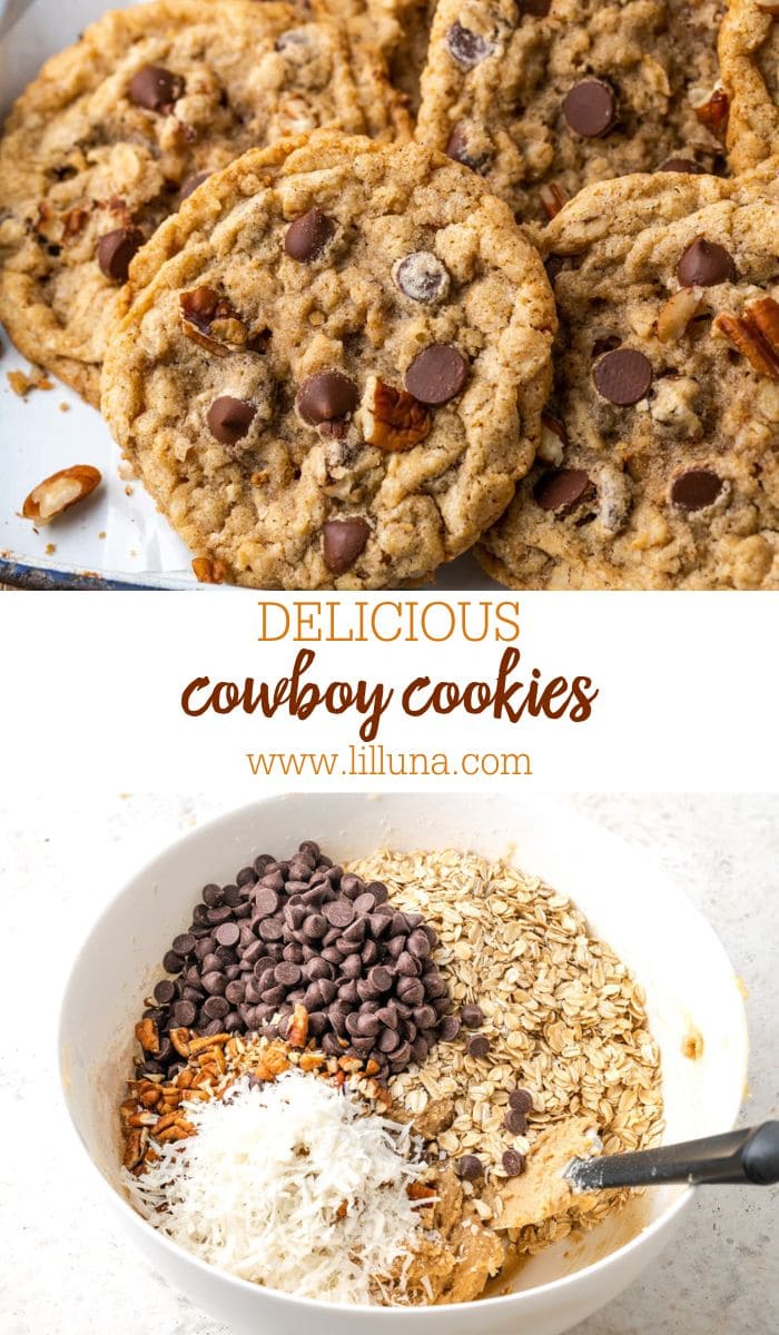 Cowboy Cookies {The ULTIMATE Cookie} | Lil' Luna