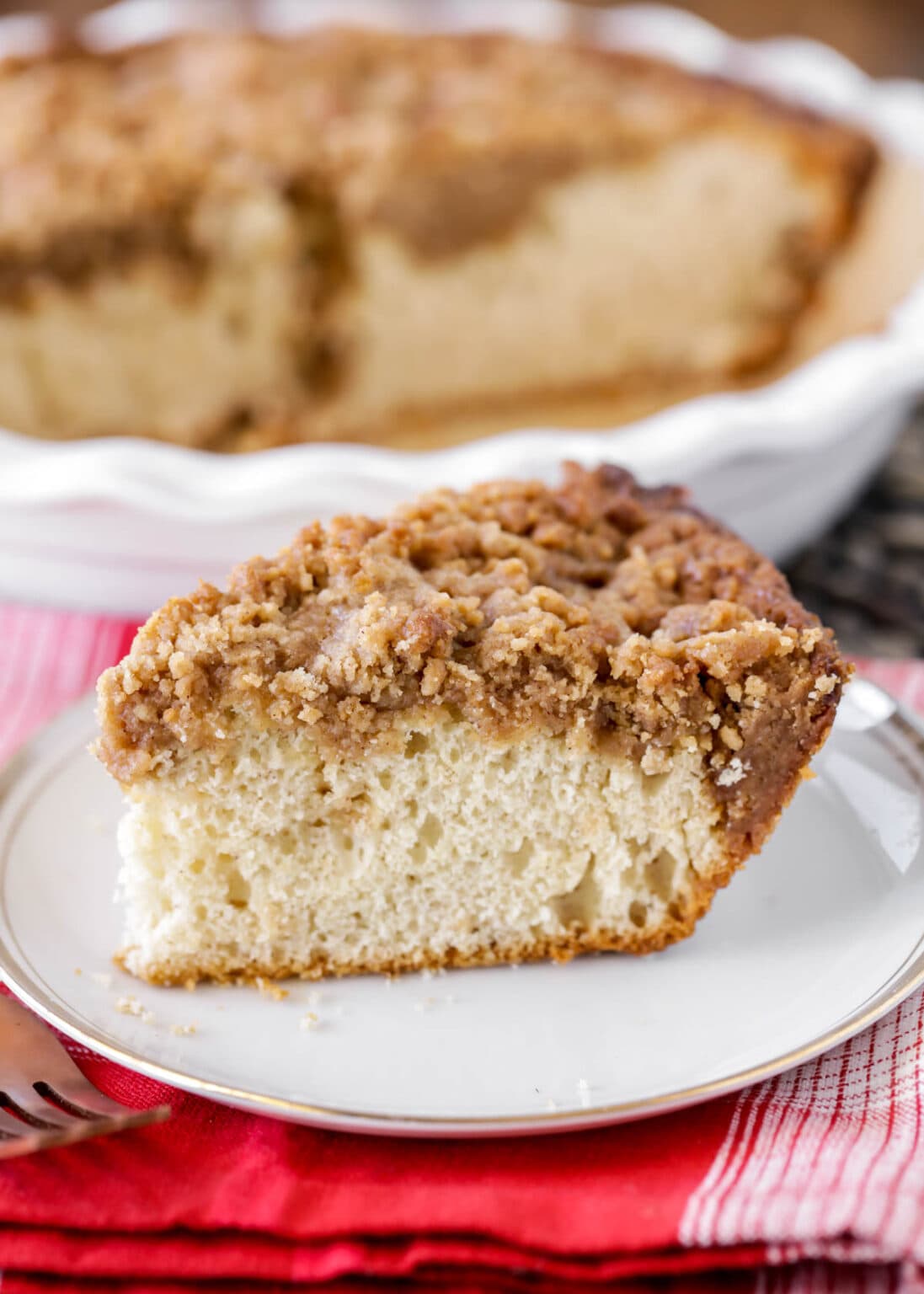 Bisquick Coffee Cake {With Streusel Topping} | Lil' Luna