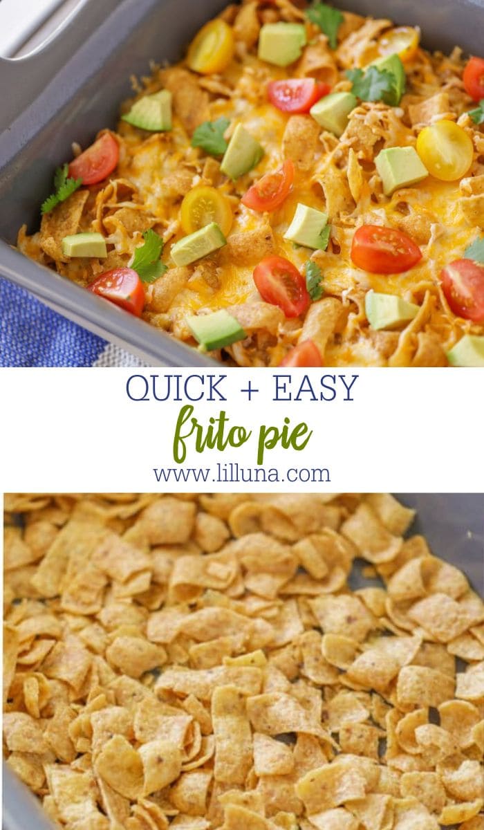 Easy Frito Pie Recipe {+VIDEO} | Lil' Luna
