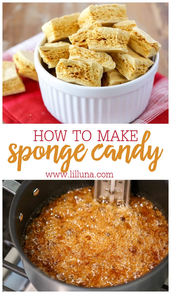 How to Make Sponge Candy - Easy Recipe! | Lil' Luna