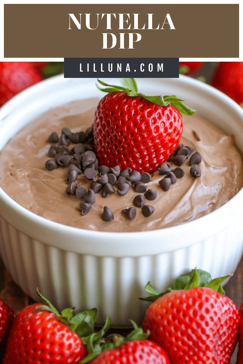 Nutella Dip Recipe {Just 4 Ingredients!} | Lil' Luna