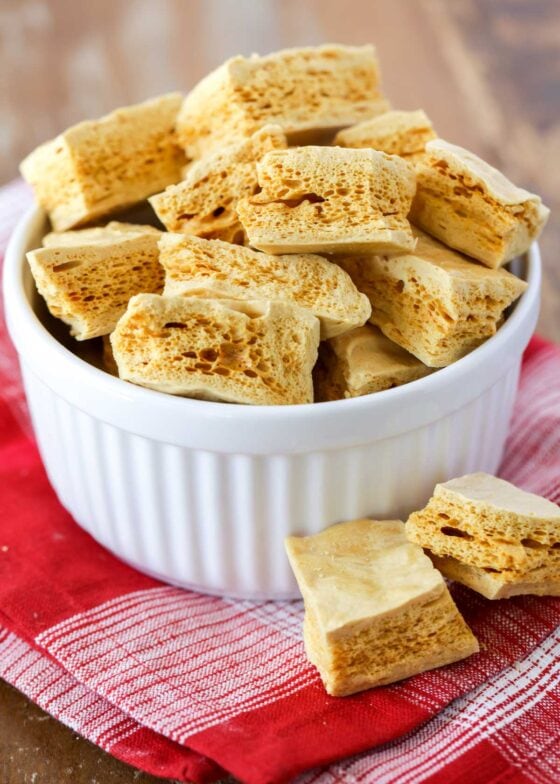 How to Make Sponge Candy - Easy Recipe! | Lil' Luna