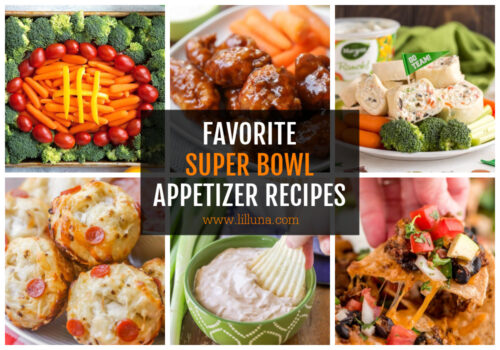 The BEST Super Bowl Appetizers {A collection of our faves!} | Lil' Luna