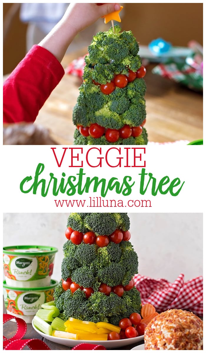 Veggie Christmas Tree | Lil' Luna