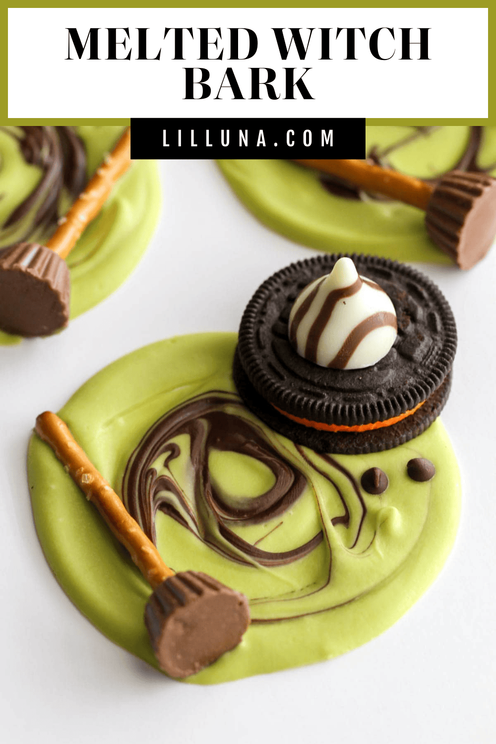 Melted Witch Bark {Fun & Festive!} | Lil' Luna