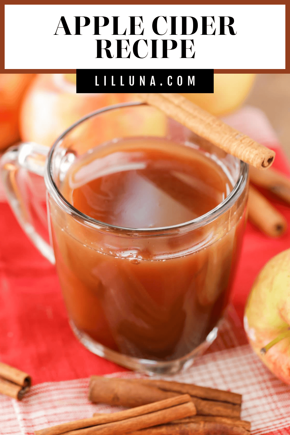 Easy Apple Cider Recipe | Lil' Luna