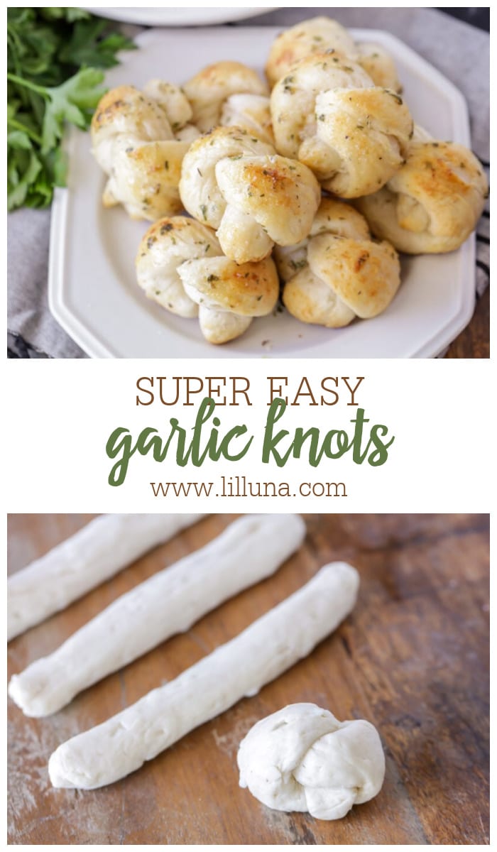 How to Make Garlic Knots {The Easy Way!} | Lil' Luna