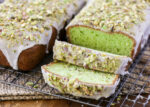 Pistachio Bread {With Almond Glaze!} | Lil' Luna
