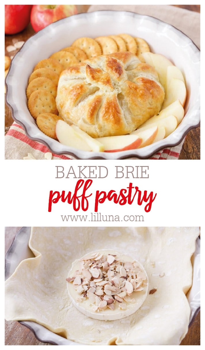 Baked Brie Puff Pastry {Fancy Appetizer} | Lil' Luna