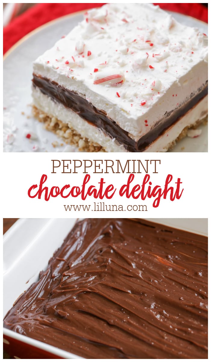 Peppermint Chocolate Delight {A Christmas Favorite} | Lil' Luna