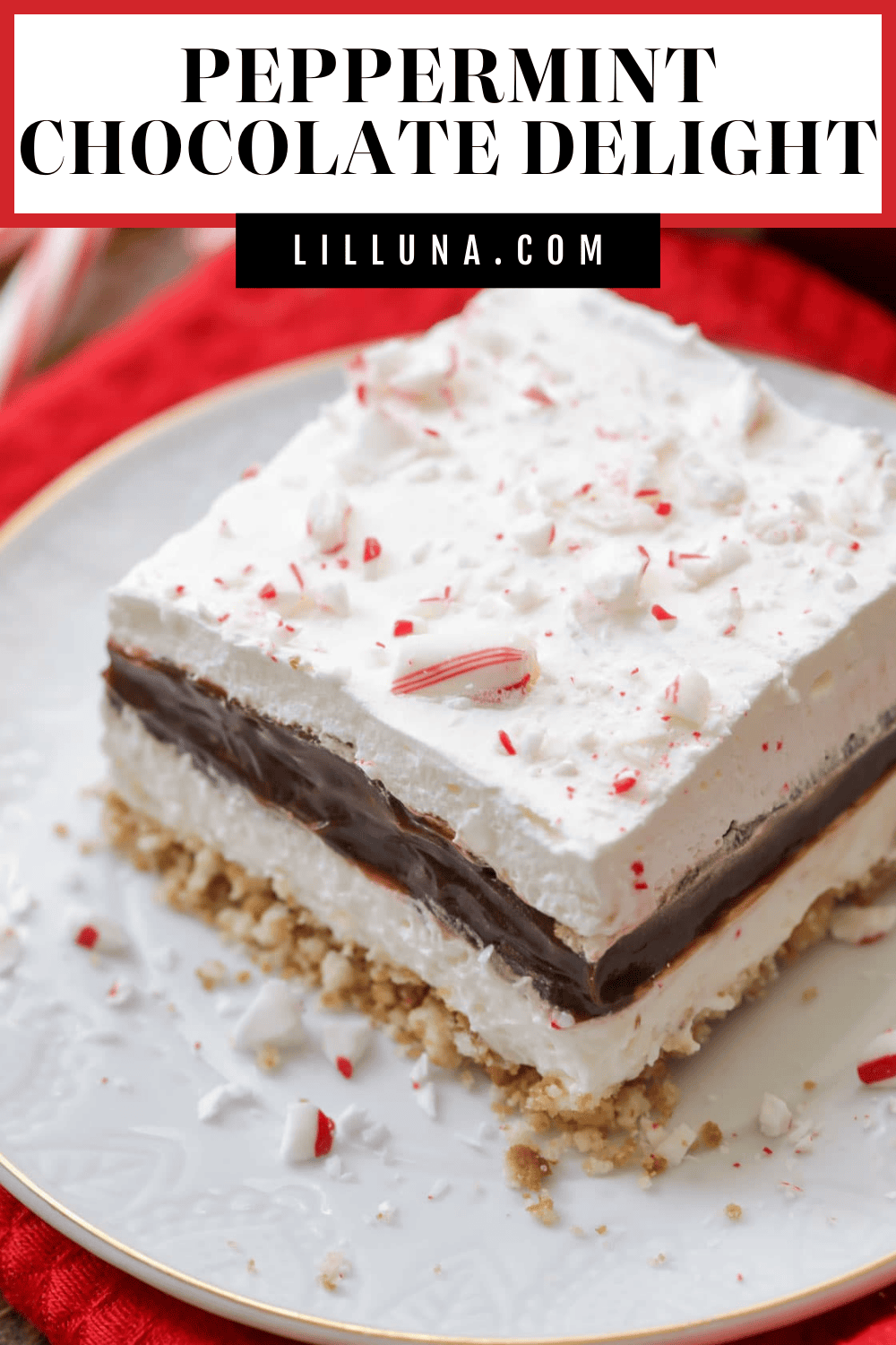 Peppermint Chocolate Delight {A Christmas Favorite} | Lil' Luna