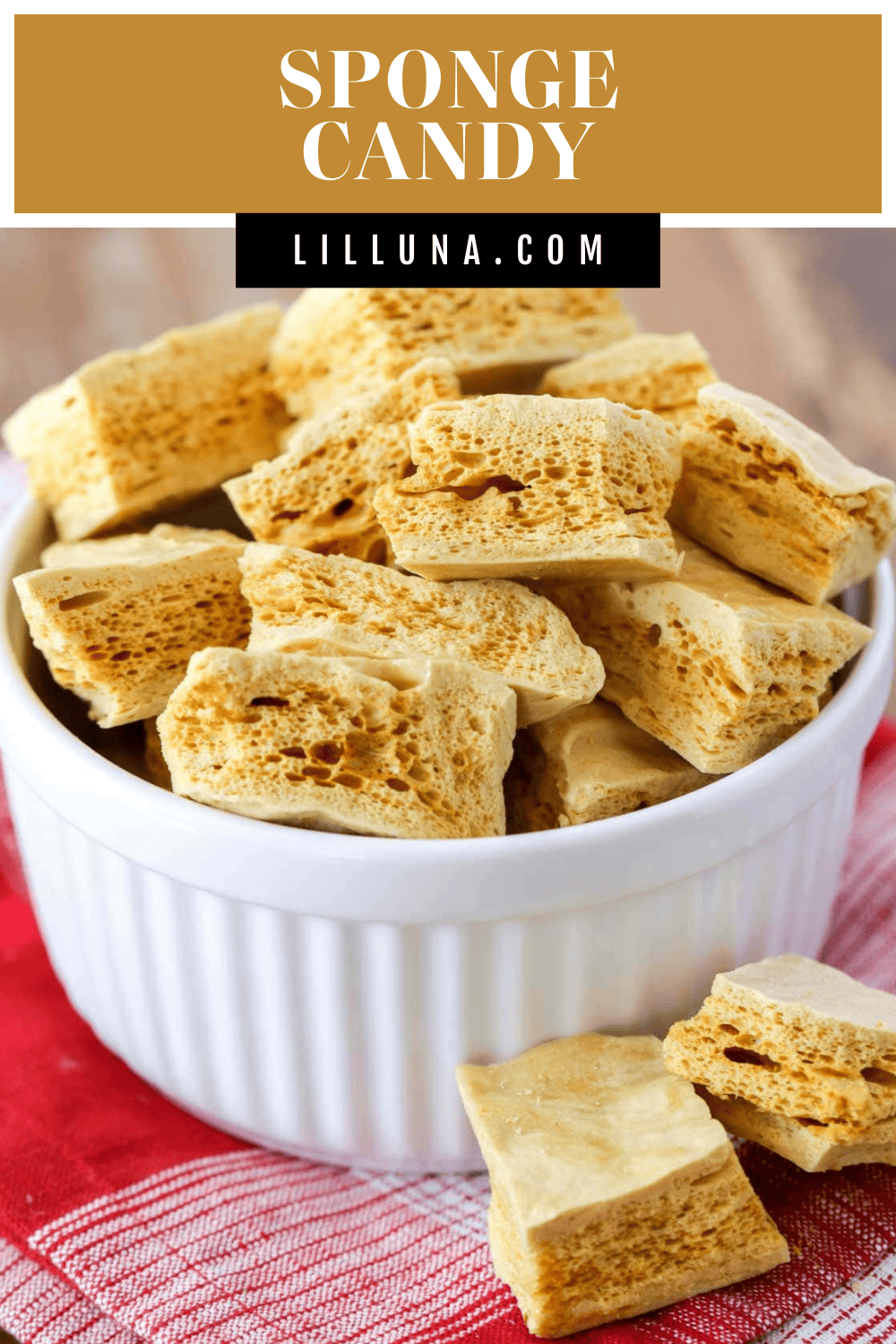 Easy Sponge Candy Recipe | Lil' Luna