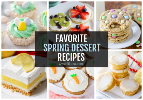 30+ Favorite Spring Desserts | Lil' Luna
