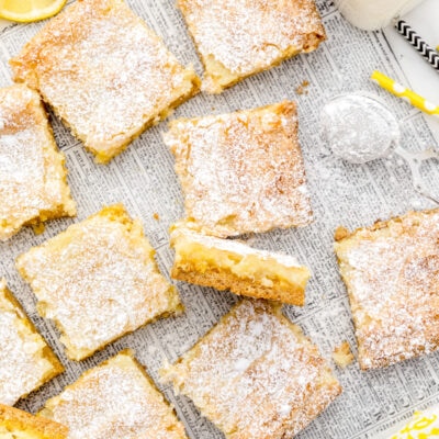 Lemon Bars with Cake Mix {Simple Twist} | Lil' Luna