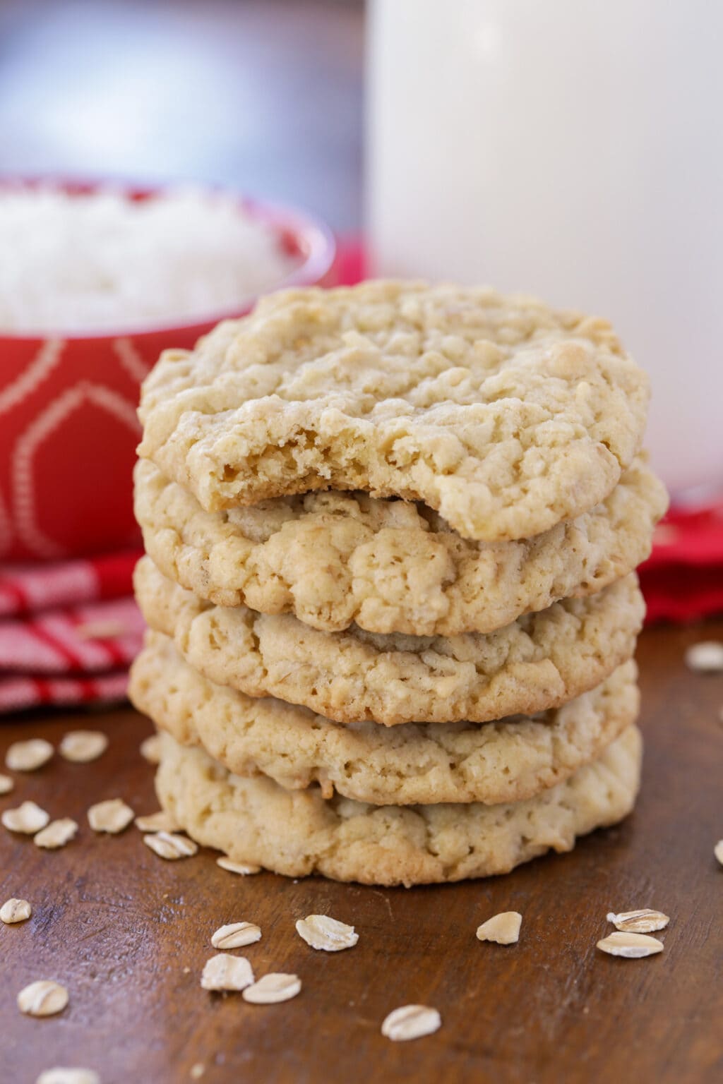 EASY Oatmeal Coconut Cookies {+VIDEO} | Lil' Luna