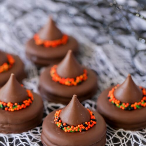 Witch Hat Cookies {Made in Minutes!} | Lil' Luna