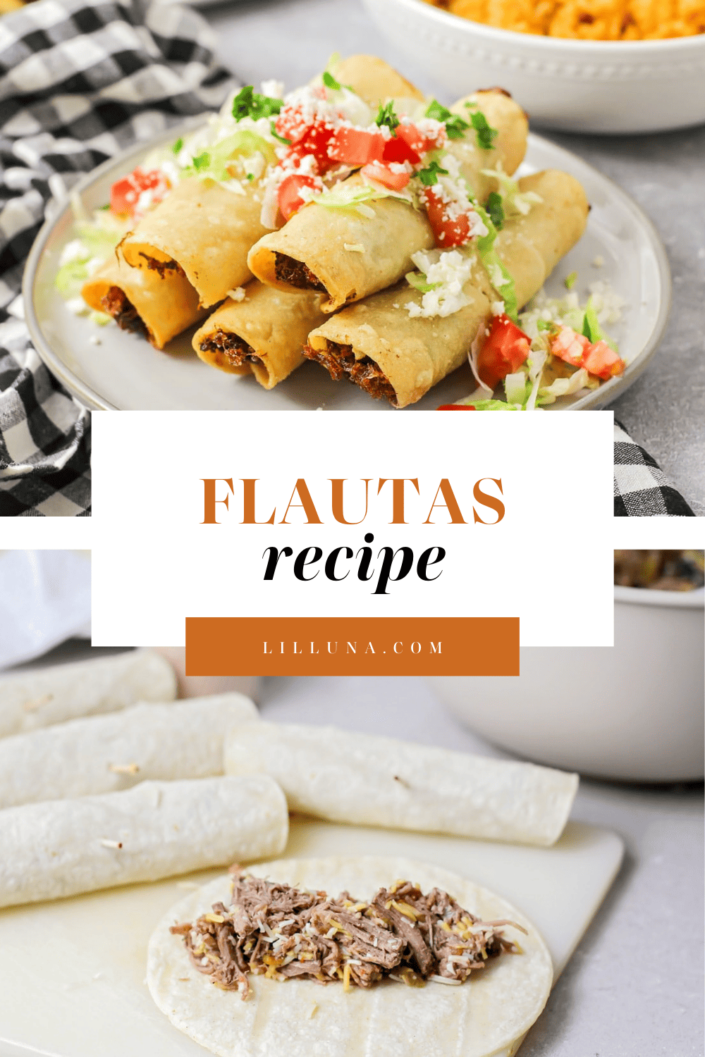 Easy Flautas Recipe | Lil' Luna
