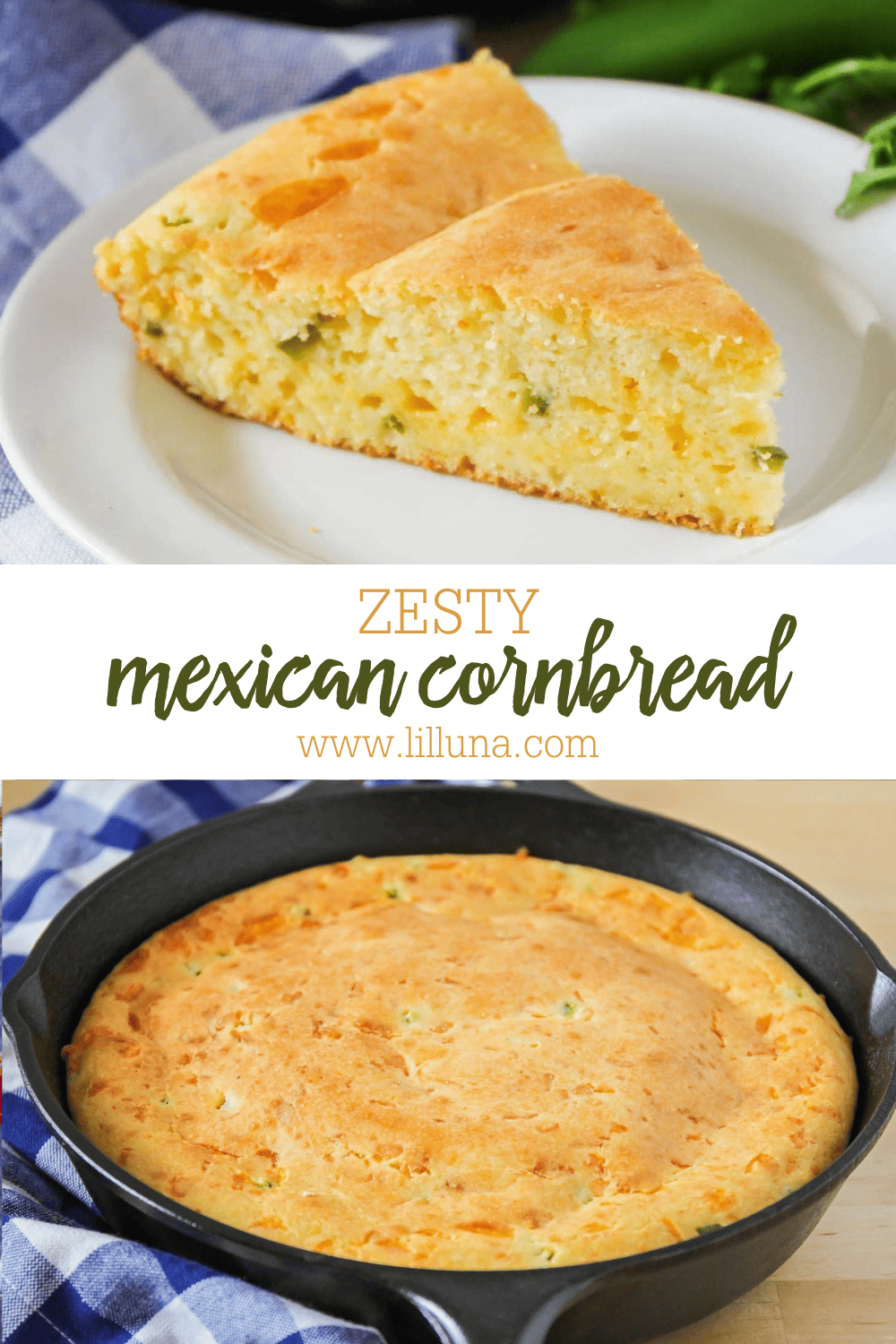 Mexican Cornbread Recipe | Lil' Luna