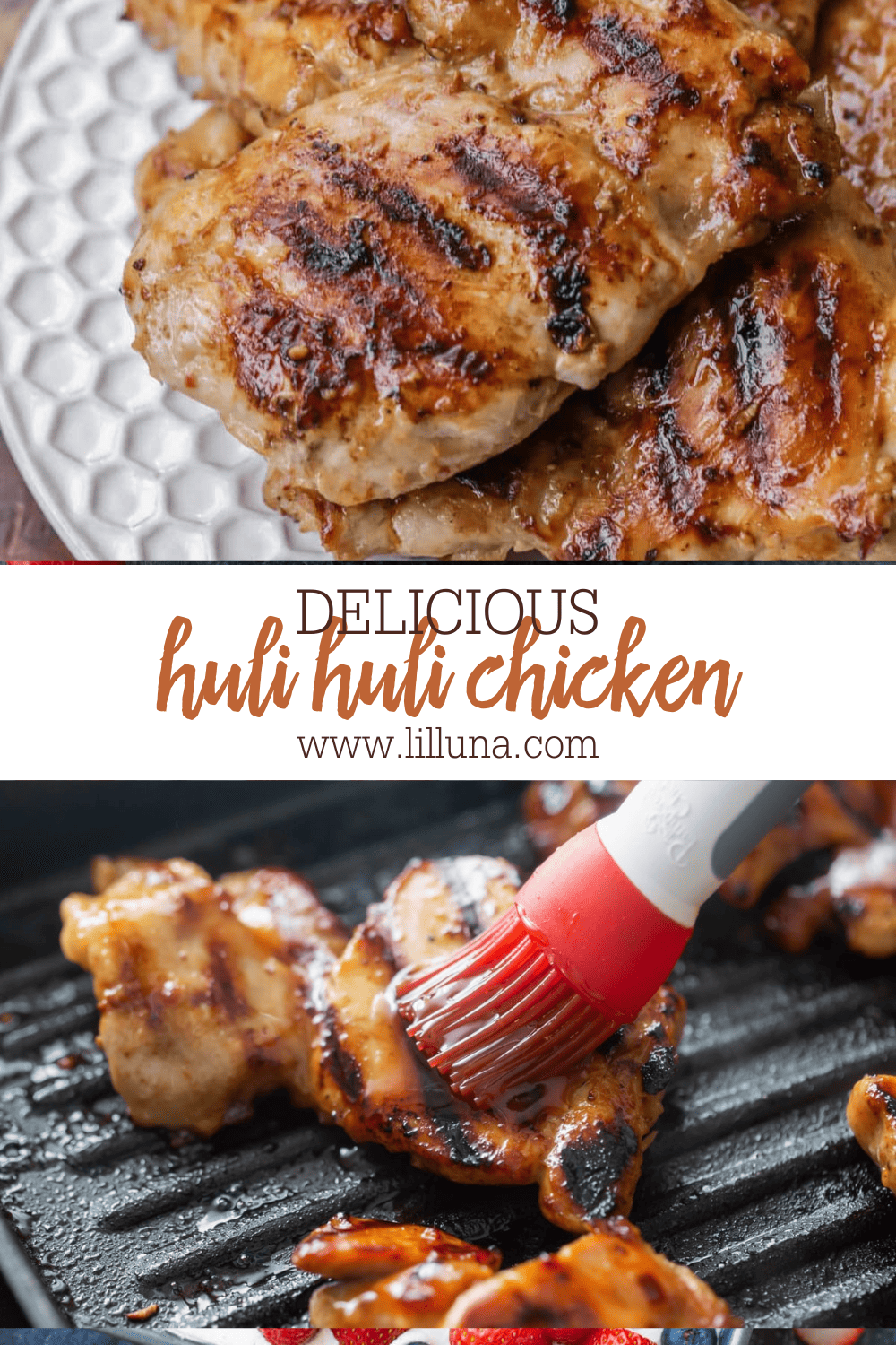 Huli Huli Chicken {Grilled Hawaiian Style Chicken!} | Lil' Luna