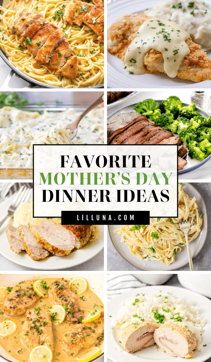 50+ Mother's Day Dinner Ideas | Lil' Luna