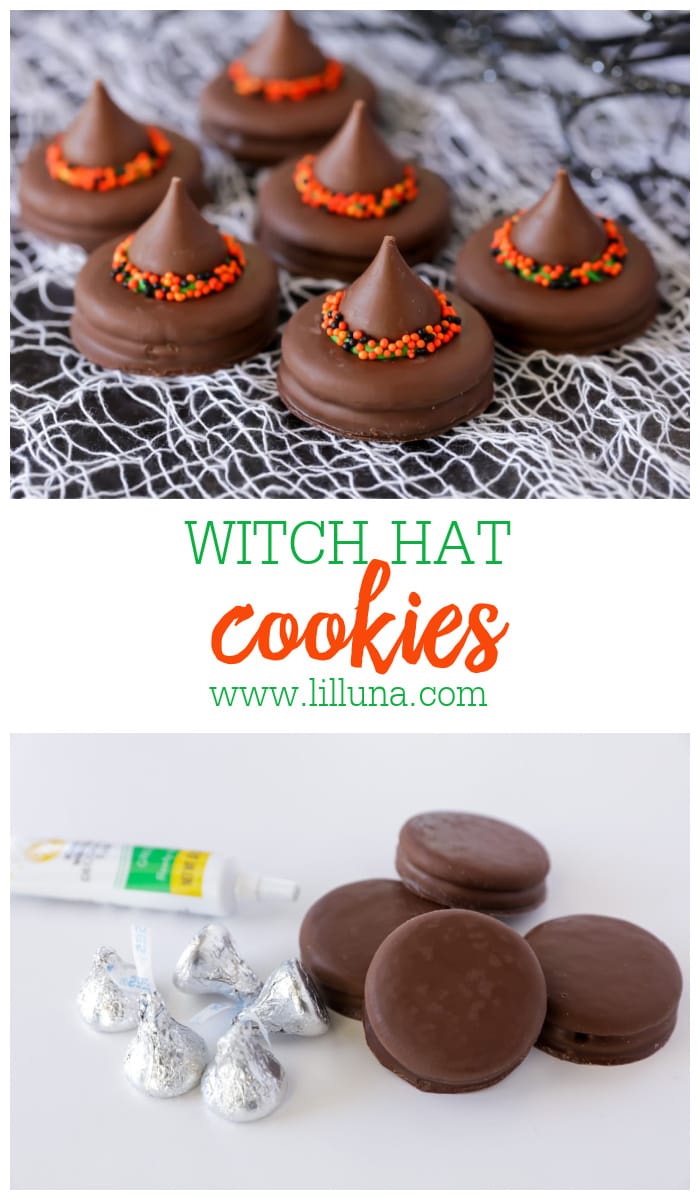 Witch Hat Cookies {Made in Minutes!} | Lil' Luna