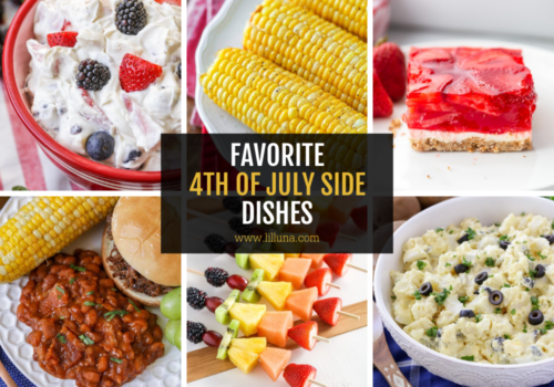 4th of July Side Dishes {Fruits, Veggies + Salads!} | Lil' Luna