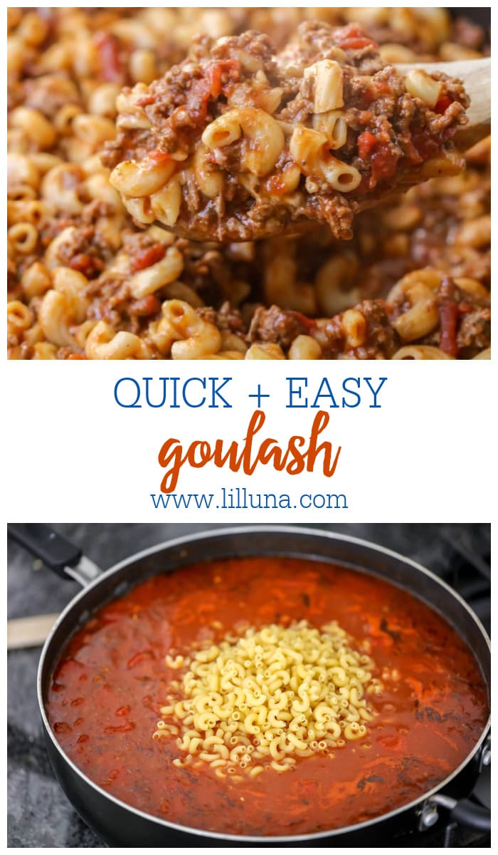 Easy Goulash Recipe | Lil' Luna